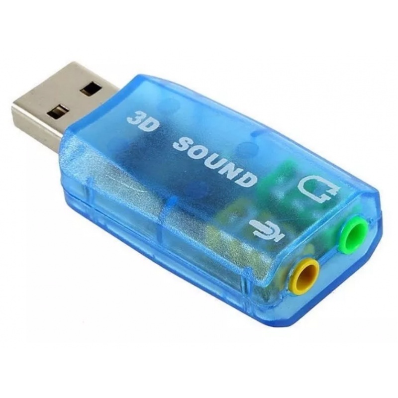 Adaptador USB salida entrada de audio para PC – Smartel Comunicaciones