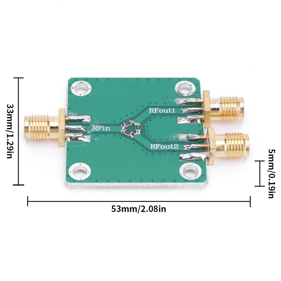 Divisor de antena DC-5G RF Microwave Resistor – Smartel Comunicaciones